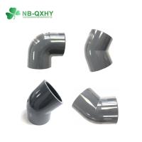 China Pn16 Wall Thickness UPVC Plastic Elbow Fittings for Water Supply Series 20mm to 110mm for sale