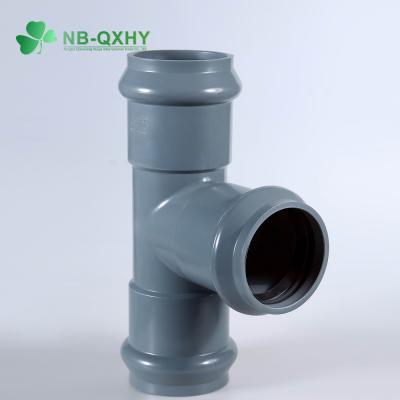 China UV Radiation Resistant Pn10/Pn16 Pressure DIN UPVC Pipe Fitting for Africa Market for sale