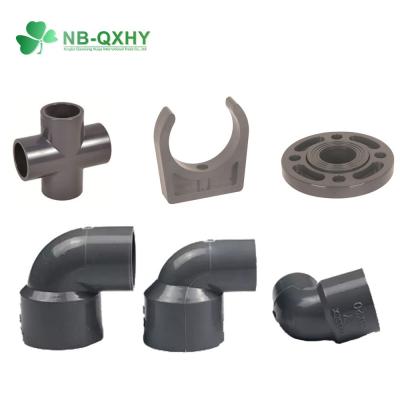 China Round Head Code White Pipe Fittings for Full Sizes and Types in Middle East Country for sale