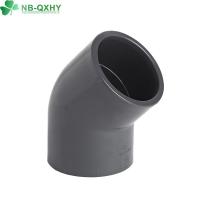China QX PVC Sch80 Standard Elbow Fittings in Full Sizes with Anti-UV Advantage for sale