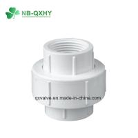China QX Connection White 1/2 to 4 Inch Sch40 UPVC Fittings in White with Glue Connection for sale