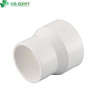 China QX Connection White 1/2 to 4 Inch Sch40 UPVC Fittings in White with Glue Connection for sale