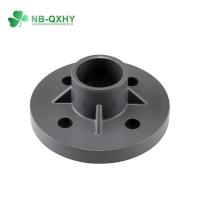 China Customization JIS PVC Flange UPVC Plastic Van Stone Flange OEM Pn10 Pn16 Integral Flange for sale