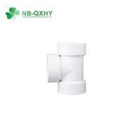 China Clean and Tidy Surface PVC UPVC Pipe Fittings for DWV ASTM D2665 Y Type Fittings for sale