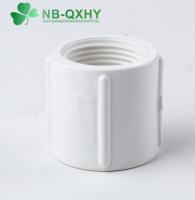 China Glue Connection PVC Plastic Elbow UPVC BS Thread Fittings for Pipe 1/2