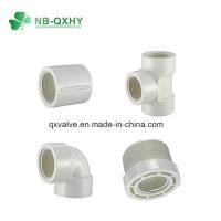 China Customized PVC Thread Pipe Fittings with CE Certification and SCH40 Wall Thickness for sale