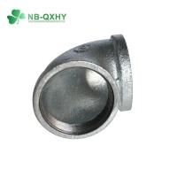 China Galvanized Malleable Cast Iron Fittings Iron 90 Elbow Coupling for Long-Lasting Pipes for sale