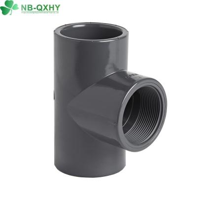 China Sch40 Sch80 PVC Pressure Fittings Heavy-Duty ASTM Sch80 Fittings for Pipe Connections for sale