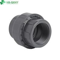 China Sch40 Sch80 PVC Pressure Fittings Heavy-Duty ASTM Sch80 Fittings for Pipe Connections for sale