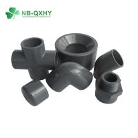 China UPVC Fittings DIN Plastic Tube Elbow Pn10 Pn16 DIN Pipe Fitting for Outdoor or Underground for sale