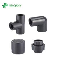China UV Protected Sch40 Sch80 PVC UPVC Fitting Dry Surface Finish for Sch80 Pipe Fittings for sale