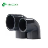 China Gray PVC UPVC CPVC Pipe Fittings Plastic DIN JIS ANSI Pn16 for Water Supply for sale