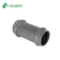China Deep Gray DIN Standard Equal Elbow Tee Plastic PVC CPVC UPVC Pipe Fittings for Plumbing for sale