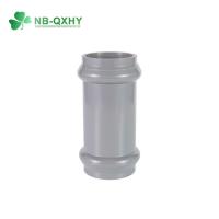 China Deep Gray DIN Standard Equal Elbow Tee Plastic PVC CPVC UPVC Pipe Fittings for Plumbing for sale