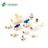 China Anti-UV Advantage 100% Material PVC CPVC Plastic Pipe Elbow Tee ASTM2846 Pipe Fittings for sale