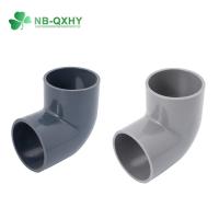 China Plastic PVC UPVC CPVC Pn16 DIN/GB Standard Elbow with UV Radiation Resistant Material for sale