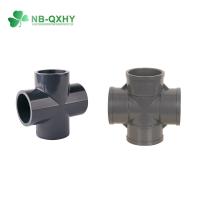 China Hot Water PVC Reducer Equal Elbow Y Industry DN15/20/25 UPVC Cross Pn16/10 DIN Superior for sale
