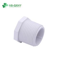 China Plastic PVC UPVC Sch40 Sch80 Pipe Fittings End Thread Male Female Plug Customization for sale