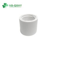 China Size Complete Sch40 PVC UPVC ASTM Pipe Fittings Slip Coupling for 1/2