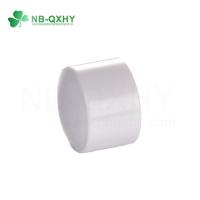 China Forged White Plastic PVC UPVC Sch40 Sch80 End Cap for Water Supply Pipe Fitting System for sale