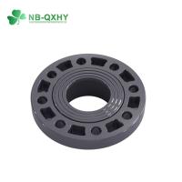 China Sch40 Sch80 Standard PVC UPVC Flange for Water Pipe Socket Connection for sale