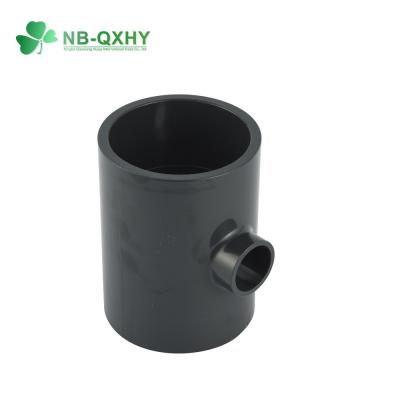 China Industrial PVC/UPVC DIN Pn16 Reducing Tee for Water Supply and Agriculture Irrigation for sale