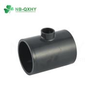 China Industrial PVC/UPVC DIN Pn16 Reducing Tee for Water Supply and Agriculture Irrigation for sale