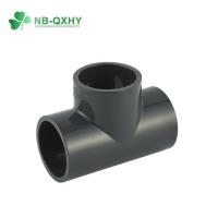 China Industrial PVC/UPVC DIN Pn16 Reducing Tee for Water Supply and Agriculture Irrigation for sale