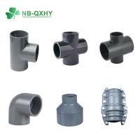 China Pn16 NB-QXHY DIN Standard PVC UPVC Plumbing Tripple Equal Reducer Cross at Affordable for sale
