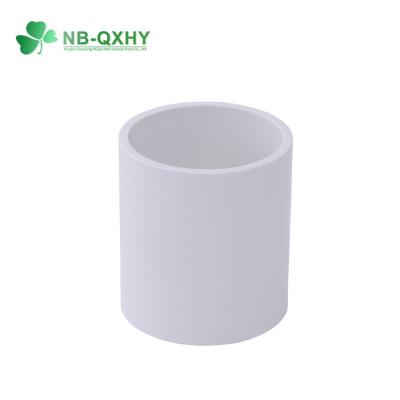 China Different Thickness Style PVC DWV ASTM D2665 Pipe Fitting Coupling for Water Drain for sale