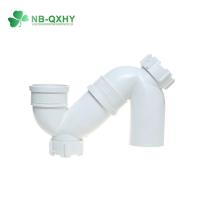 China Odour Proof PVC/UPVC Dwv ASTM D2665 Drainage Fitting P Trap with Union or Plug Clean out for sale