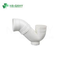 China Odour Proof PVC/UPVC Dwv ASTM D2665 Drainage Fitting P Trap with Union or Plug Clean out for sale