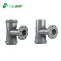 China Round Head Code UPVC DIN Pipe Fitting 22.5/45/90 Deg Elbow for Water Supply US 0/Piece for sale