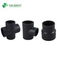 China Glue Connection PVC/UPVC Plastic Sch80 Fitting for Water Supply of 1/2