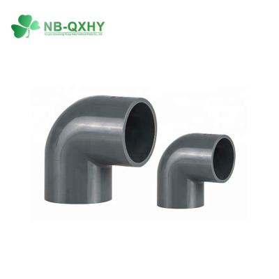 China UPVC/PVC Elbow Tee Union Pipe Fittings for Water Supply Wide Range of Applications for sale
