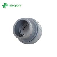 China UPVC/PVC Elbow Tee Union Pipe Fittings for Water Supply Wide Range of Applications for sale