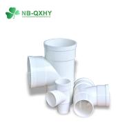 China PVC GB Standard Drain Water Pipe Fittings in Different Thickness Style for Bulk White for sale