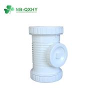 China NB-QXHY PVC/UPVC Lateral Drain Dwv Tee 90°Cross Pipe Fitting with EPDM Rubber Band for sale