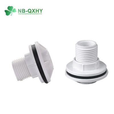 China UV Protection Plastic Threaded Water Tank Connector with 1/2 2