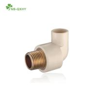 China CPVC Water Supply Fitting Male Elbow with Brass Thread ASTM 2846 Standard by Nb-Qxhy for sale