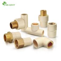 China CPVC Water Supply Fitting Male Elbow with Brass Thread ASTM 2846 Standard by Nb-Qxhy for sale
