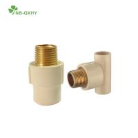 China Threaded End Connection CPVC/PVC Male Adapter Brass with ASTM 2846 Standard for sale