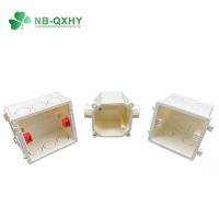 China CE Certified Plastic Electric Cable Conduit Switch Box for Drain Water Durable Design for sale