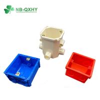 China Custom Electrical Plastic Wall Switch Box With Different Types for sale