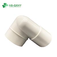 China Customization 100% Material PVC 45 Degree Oval Drain Fittings Tee UPVC Reducer Elbow for sale