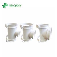 China Plastic PVC DIN GB Water Drain Equal/Reducer Snap Tee Pipe Fitting for Repairing Leaks for sale