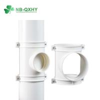 China Plastic PVC DIN GB Water Drain Equal/Reducer Snap Tee Pipe Fitting for Repairing Leaks for sale