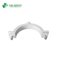 China 50-200mm PVC Drain Quick Pipe Fitting Saddle Clamp for Durable Drainage System for sale