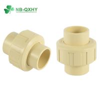 China Glue Connection PVC Female Socket Blue Pipe Fitting Union for Water Supply ANSI Standard for sale