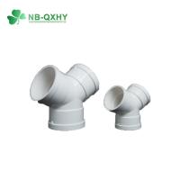 China 2000LBS Pressure Rating CPVC Y Type Tee for Home Sewer Drain Pipe Fitting for sale
